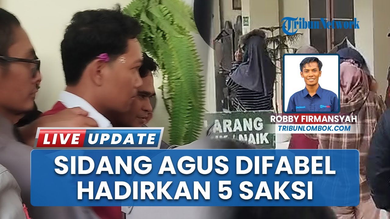 3 Korban Agus Difabel Bersaksi di Persidangan PN Mataram, Siap Ungkap ...