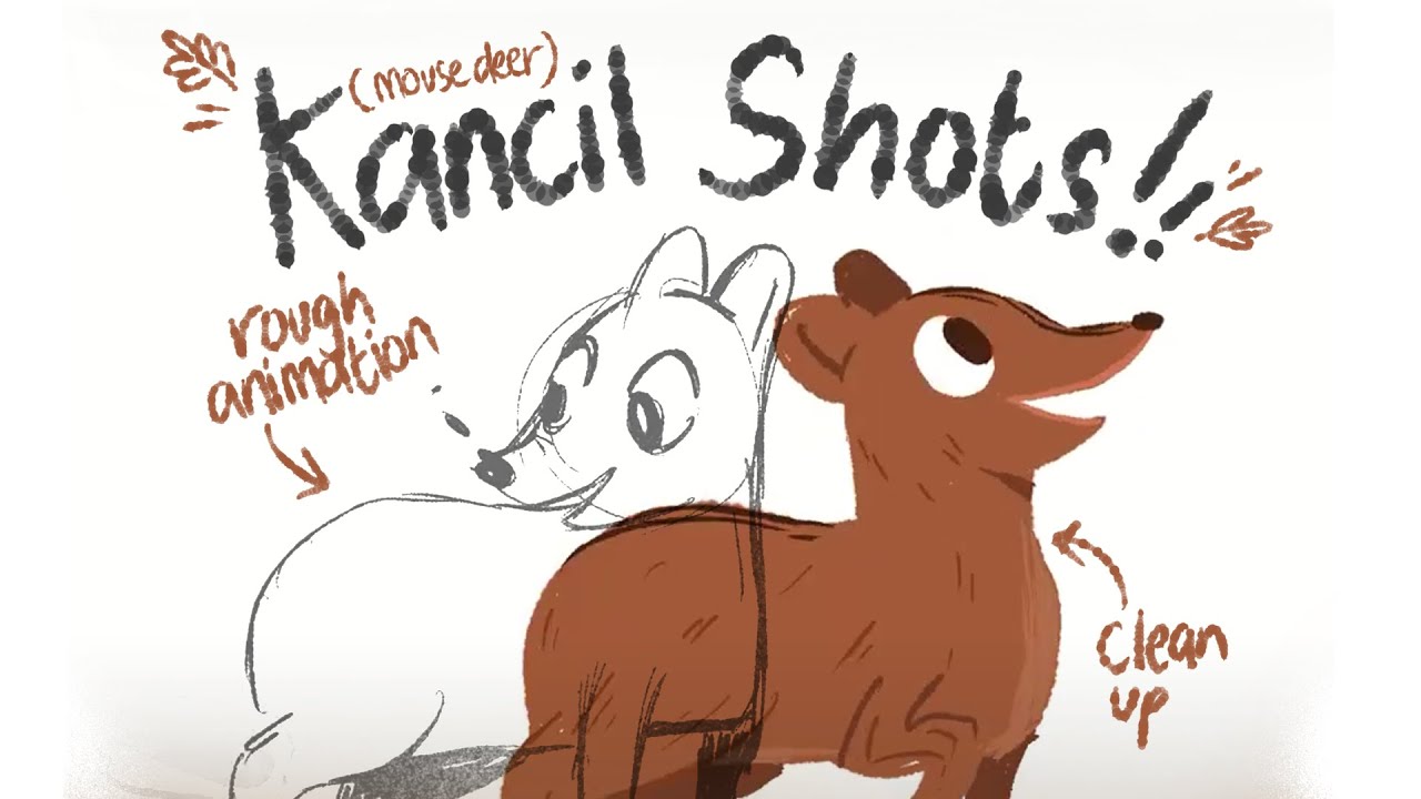 Kancil (Mouse deer) Shots Process - 2D animation - YouTube