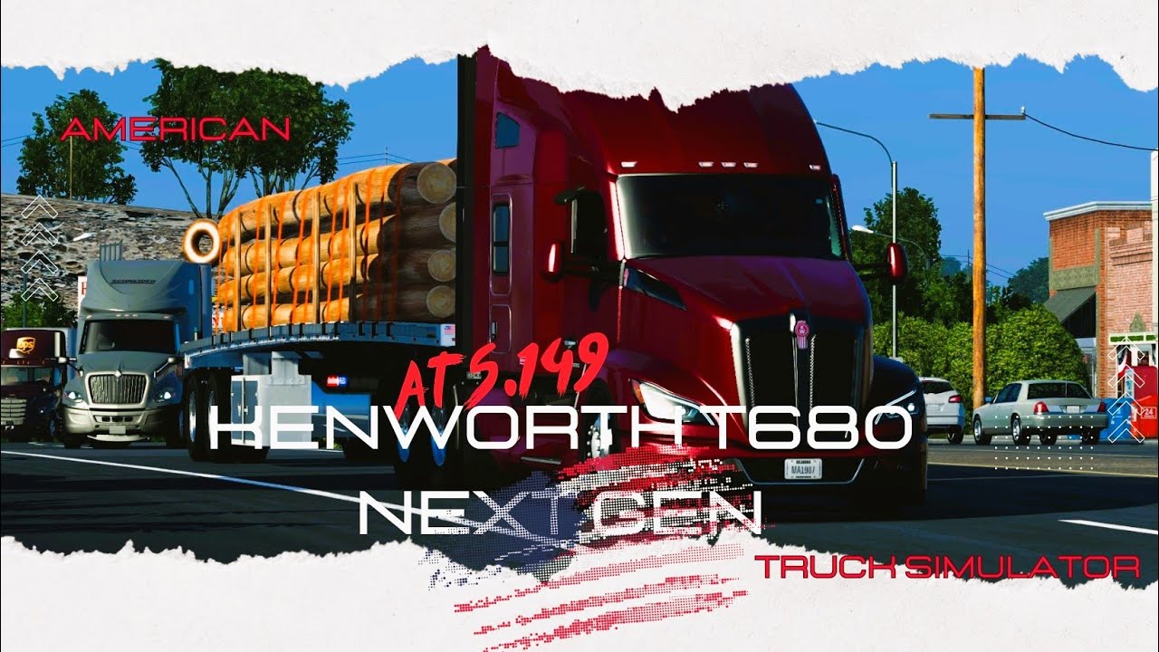 ATS 1.49 | Timber Transport - Next Gen T680 - Bakersfield - Kingman ...
