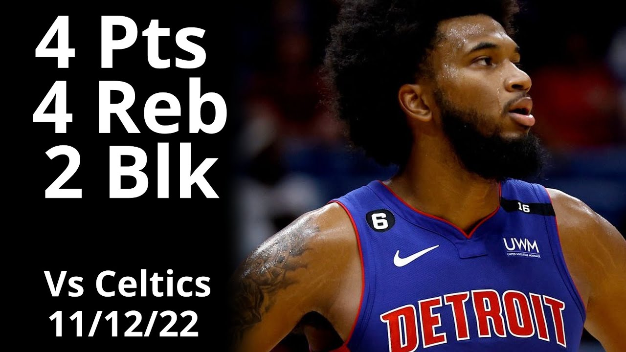 Marvin Bagley 4 Pts 4 Reb 2 Blk vs Celtics Highlights - YouTube