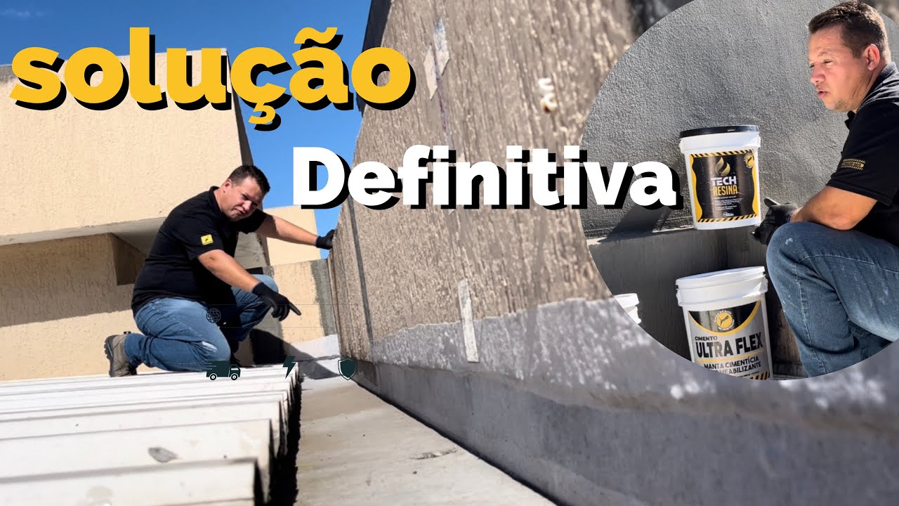 Sua laje sua parede e sua calha nunca mais vai ter Infiltração - YouTube