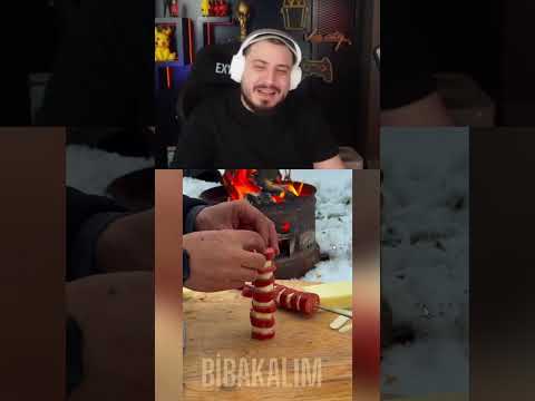 DOĞADA SUCUK KAŞAR ŞİŞ YAPIMI