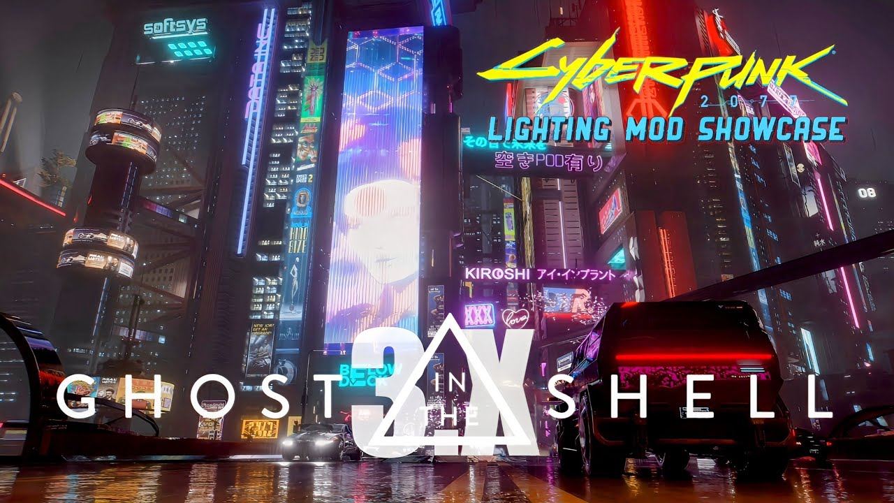 GITS 3.X Lighting Mod Showcase | Cyberpunk 2077 - YouTube