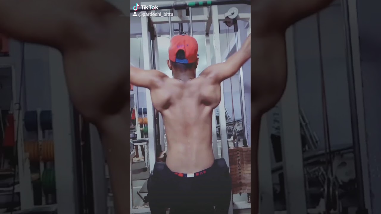 Pulldown back exercise - YouTube