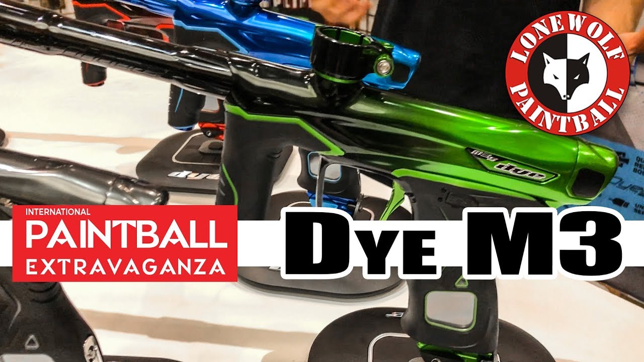 Dye M3s at 2018 Paintball Extravaganza New Marker Reveal | Lone Wolf ...