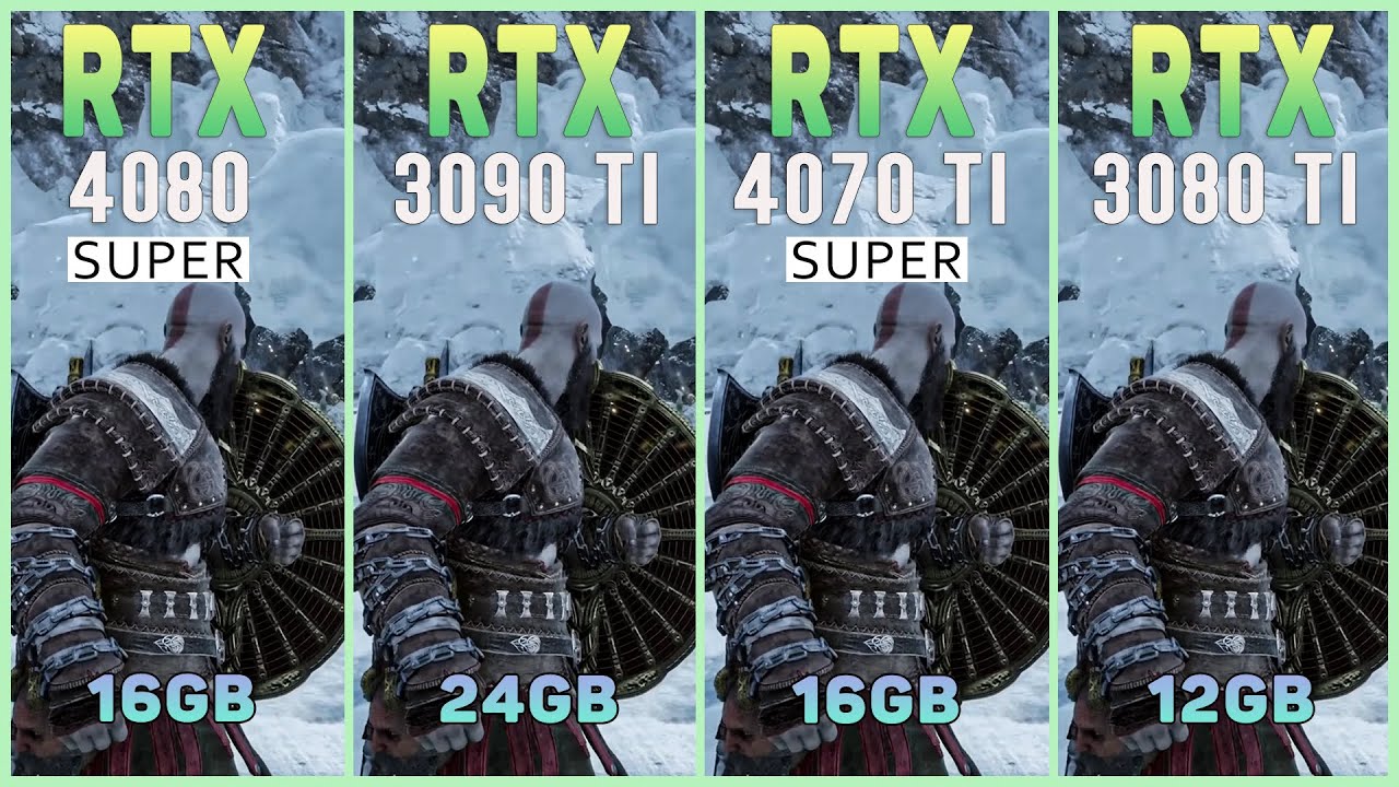 RTX 4080 SUPER vs RTX 3090 Ti vs RTX 4070 Ti SUPER vs RTX 3080 Ti ...