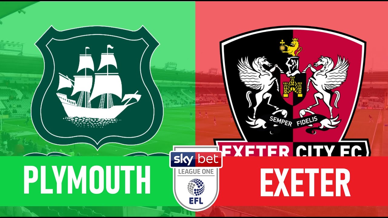PLYMOUTH ARGYLE VS EXETER CITY !! LIVE EFL LEAGUE ONE !! WATCH ALONG ...