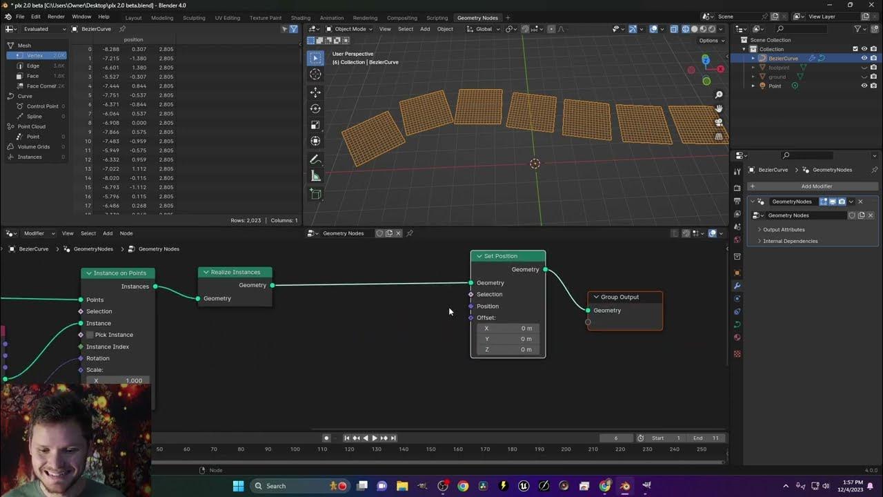 parallax footprints in blender - YouTube