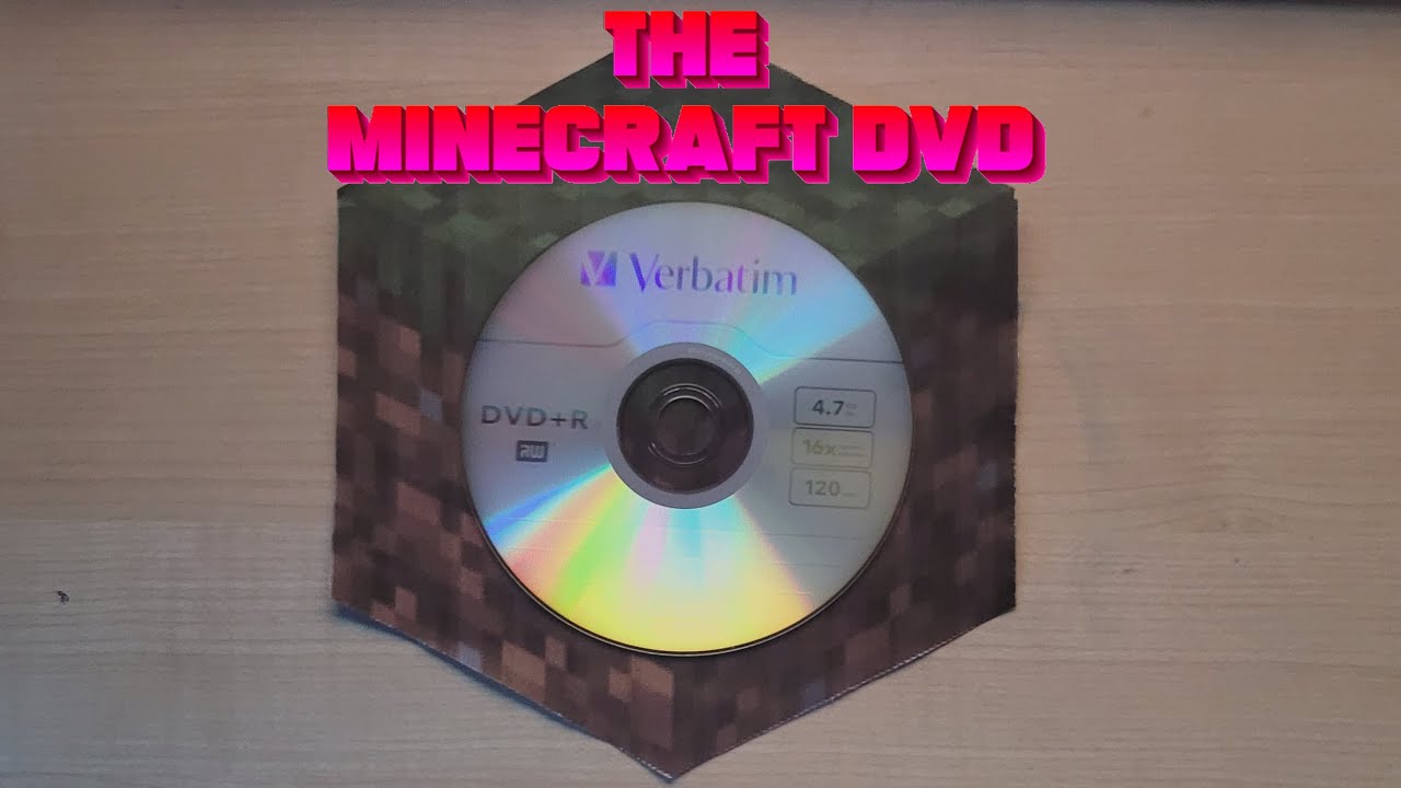 Can you install Minecraft on a DVD? - YouTube