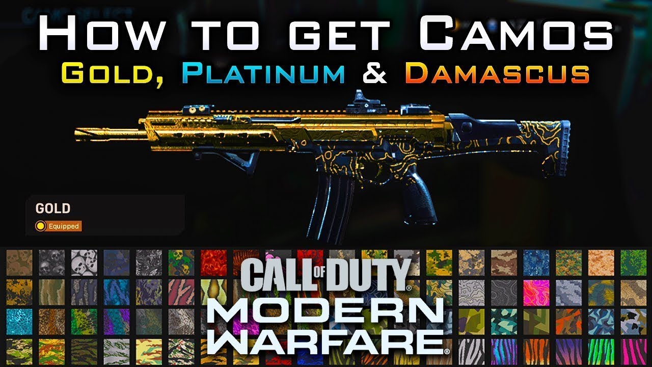 FINAL CAMO on Every Call of Duty (2020 Quarantine Edition) - YouTube