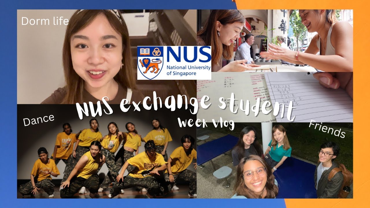 【𝐍𝐔𝐒 𝐞𝐱𝐜𝐡𝐚𝐧𝐠𝐞】一星期在新加坡國立大學的留學生活🇸🇬丨寄宿學校、朋友、課外活動🏫 (ENG/ CHI) 丨Odelle Wong ...