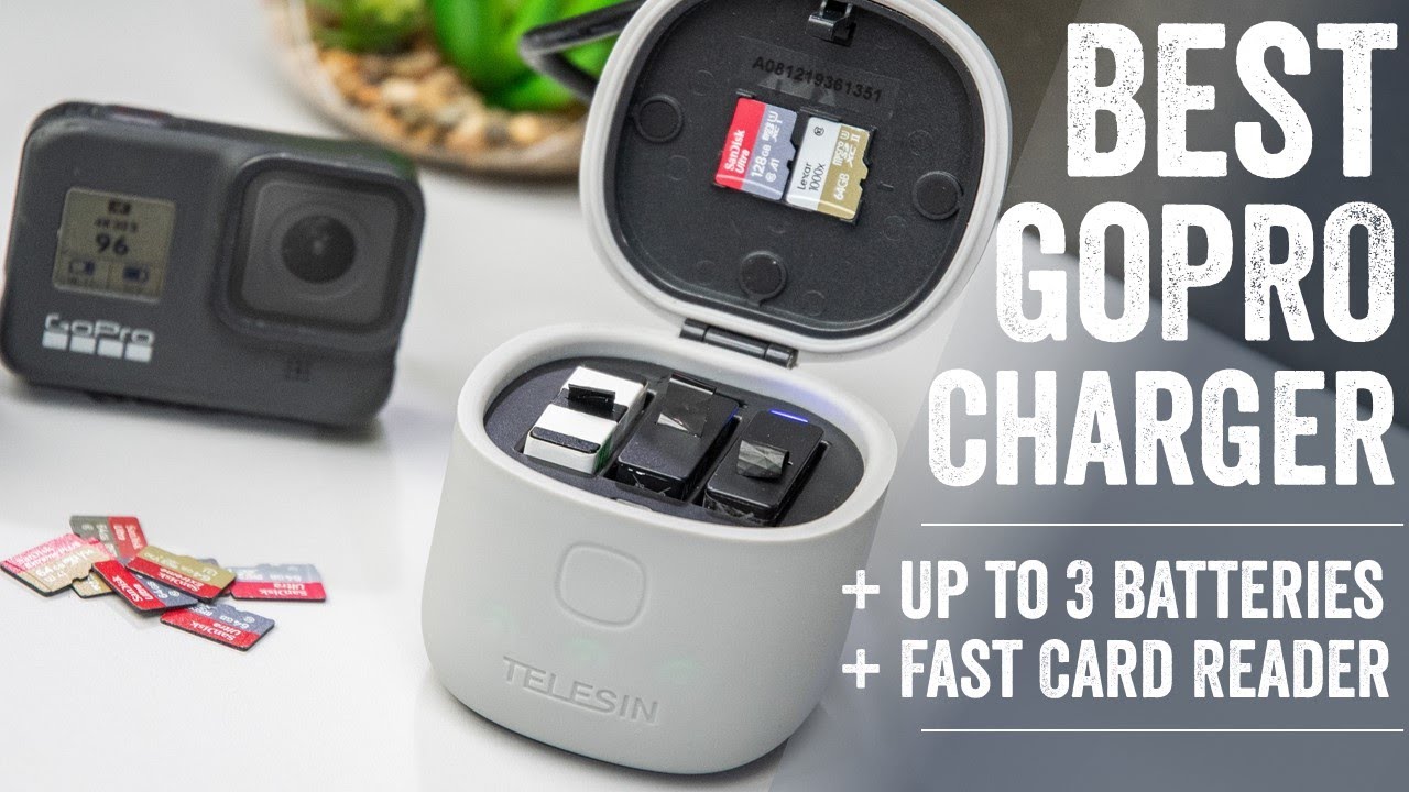 $19 GoPro 3-Battery Charging Pod + MicroSD Card Reader Review - YouTube