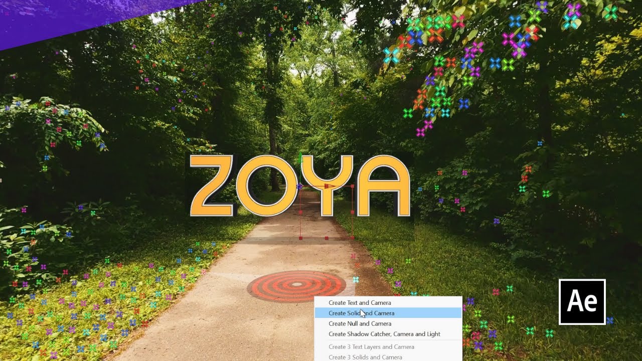 Add 3D Text into After Effects - Element 3D Tutorial - YouTube