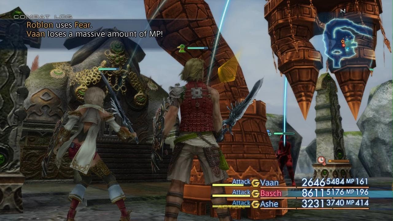 FFXIIZA - Captain Basch Fon Rosenburg VS Roblon Let's GO - YouTube