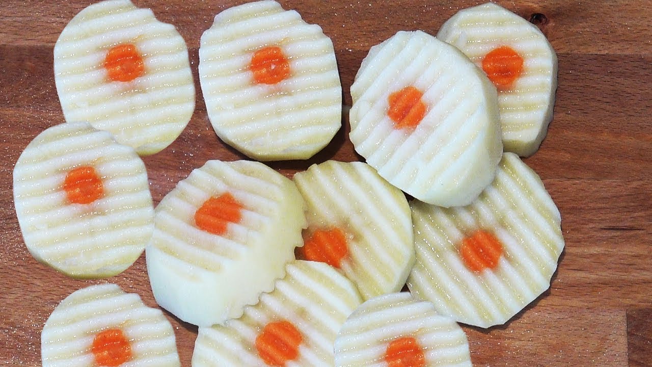 Carrot inside a Potato - Easy UNUSUAL Cooking Hack - YouTube