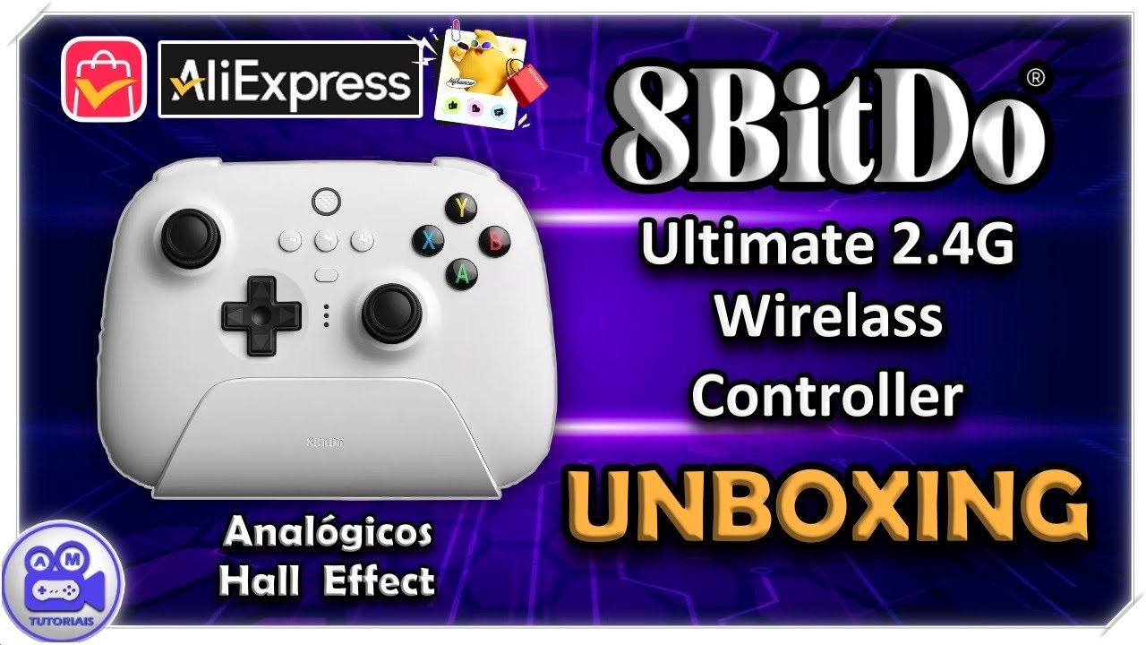 8BitDo Ultimate 2.4G WIRELESS Hall Effect | 8bitdo melhor controle com ...