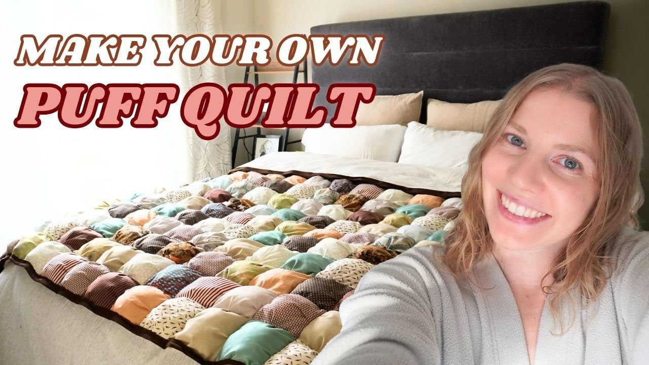 A New Hobby to get Obsessed with: Puff Quilting for Beginners - YouTube