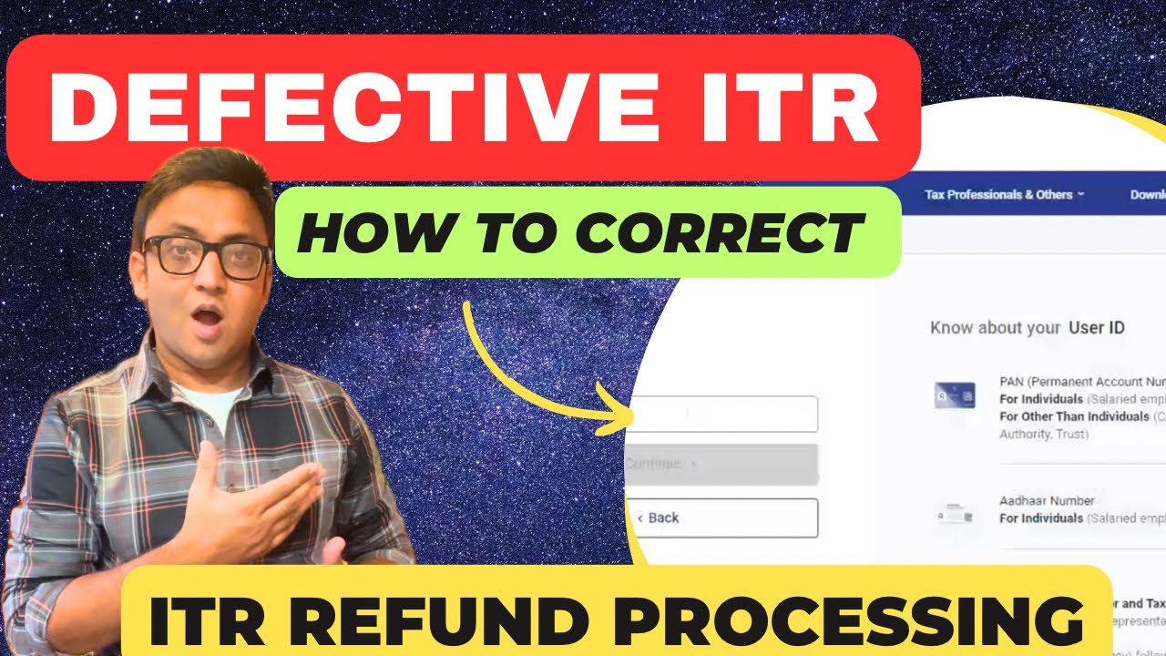 How to Rectify Defective ITR | ITR Processing | #incometaxreturn - YouTube
