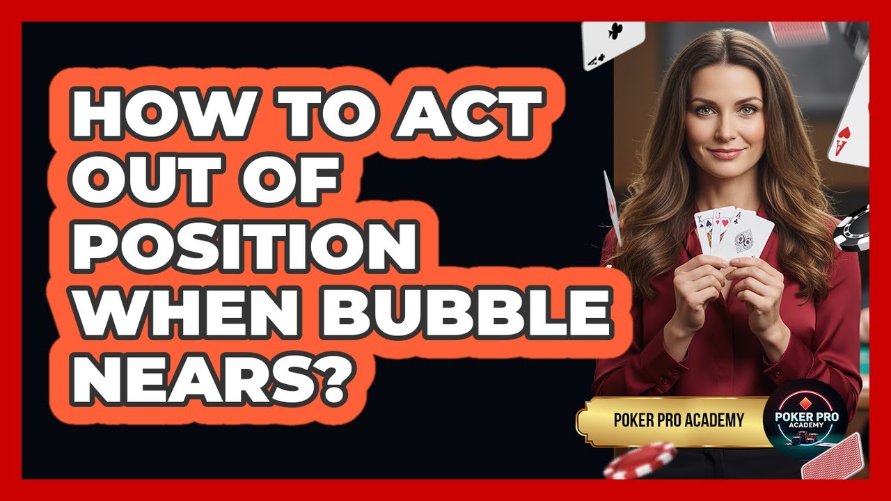 How to Act Out of Position When Bubble Nears? - YouTube