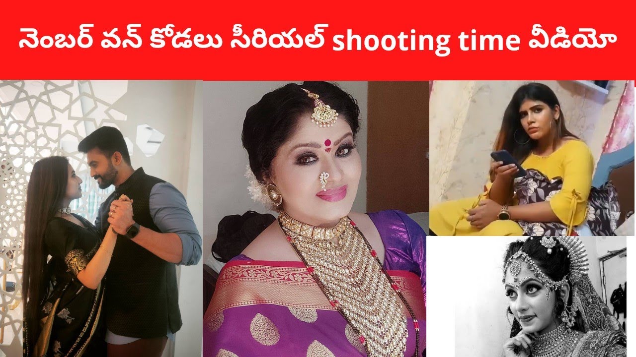 no 1 kodalu serial latest episode shooting time video/ vagdevi ...