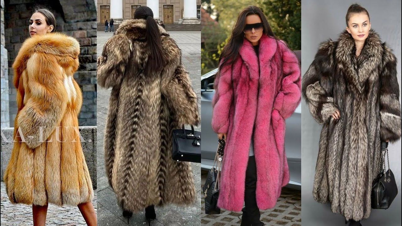 Most Popular Flattering Winter Collection Fur Coat for Girls#winter ...