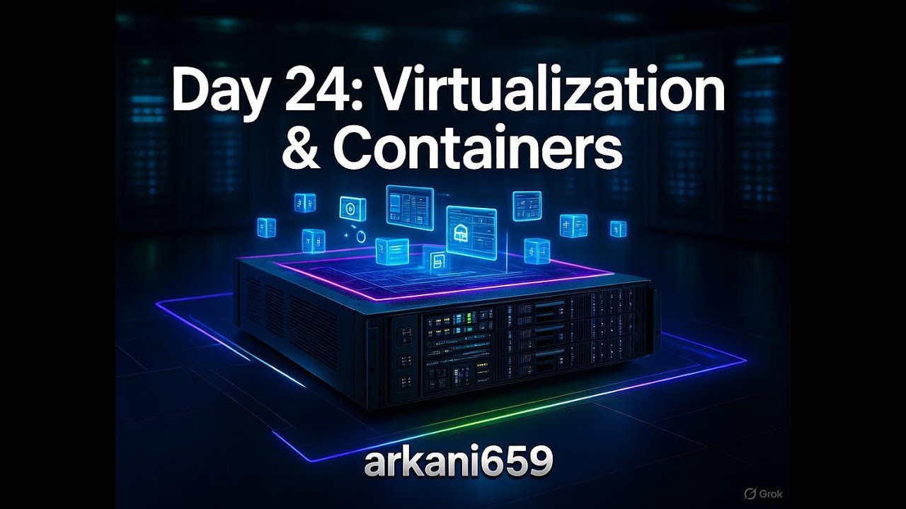 Day 24: Virtualization and Containers – Building Virtual Computers ...