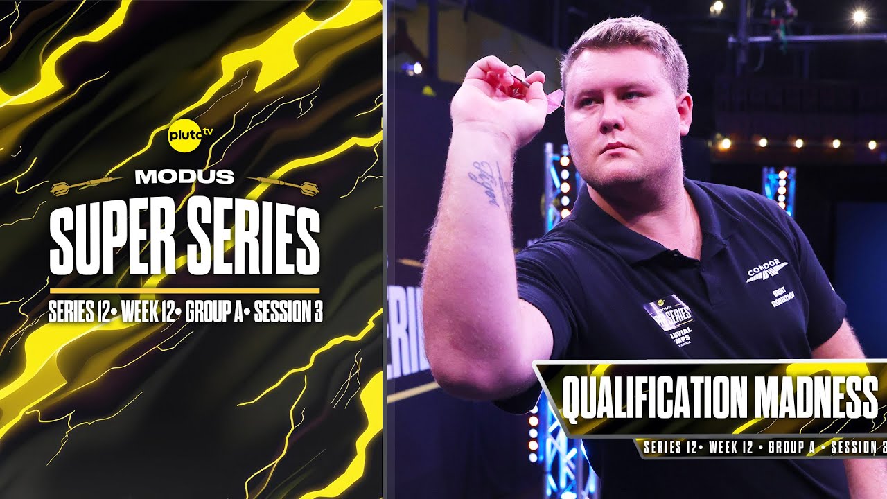 THE LAST GROUP A WINNER 🏆 | Darts Highlights | Week 12 Group A Session ...