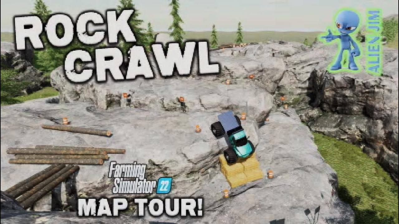 FS22 MAP TOUR! “ROCK CRAWL” | NEW MOD MAP | Farming Simulator 22 ...