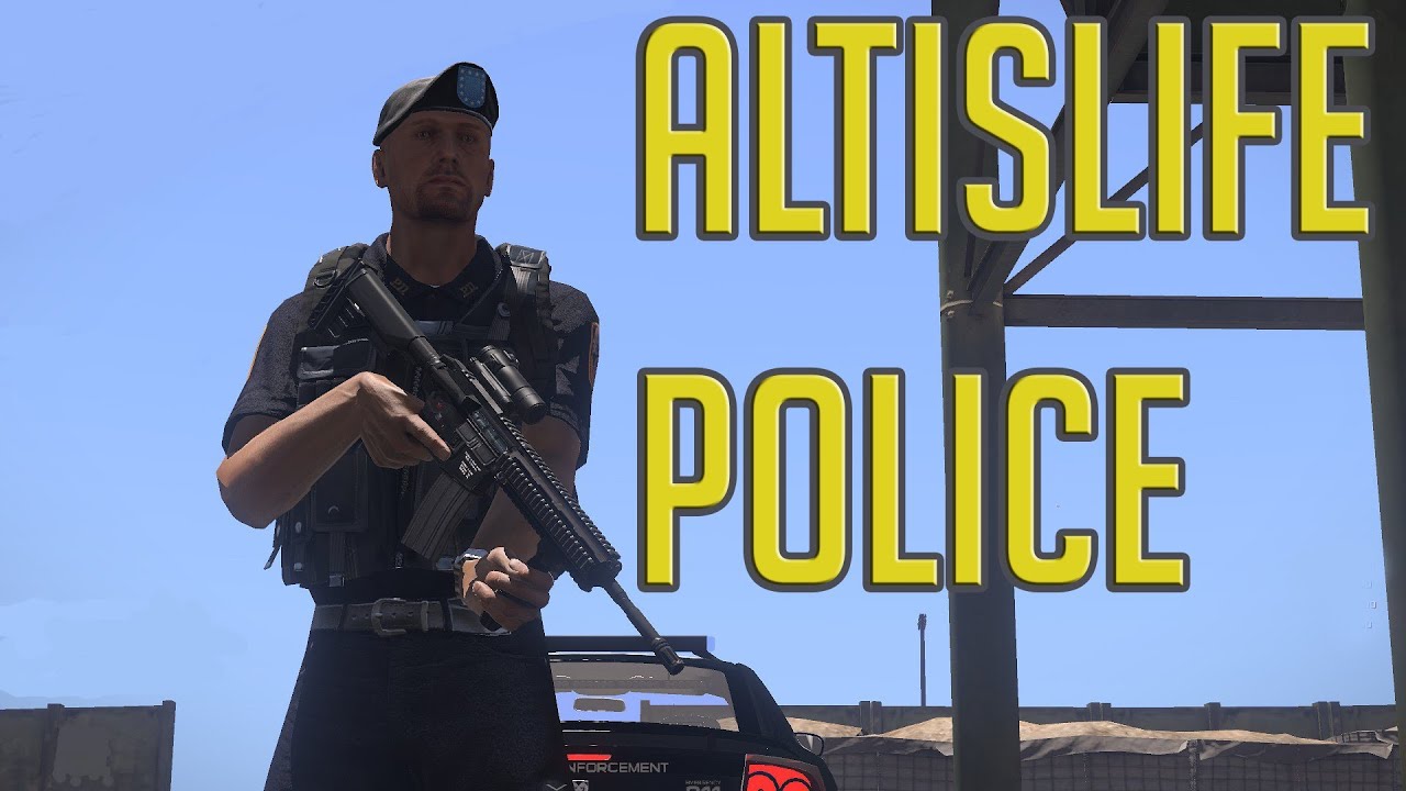 Police Altis Life #4 "Course Poursuite, GunFight Intense" - YouTube