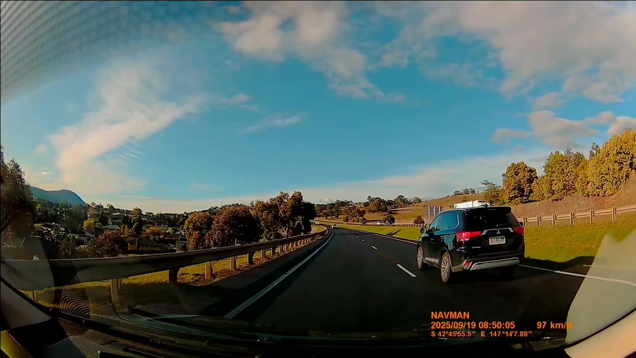 Brooker Highway, Granton, Tasmania - 100kmh zone - YouTube