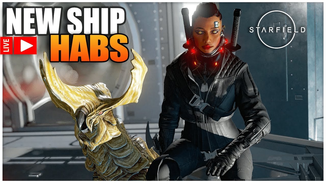 STARFIELD - Most Interactive Ship Habs So Far? - Owl Tech Habs # ...