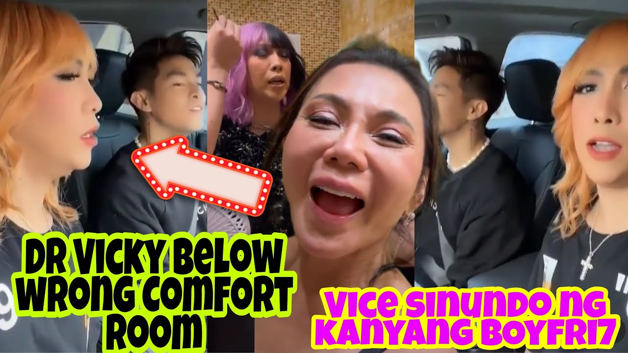 Vice SINUNDO ng kanyang BOYFRIEND//Vicky Below Wrong Comfort room ...