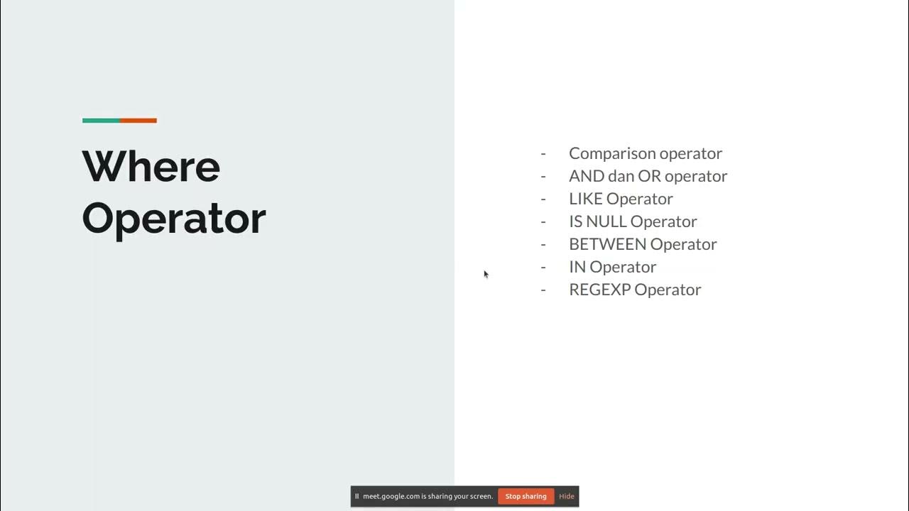 MySQL (Part 2) - Live Mentoring - YouTube