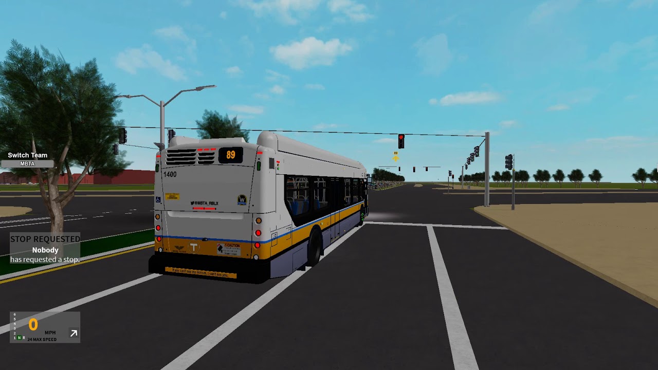 MBTA (Roblox) | 2014 New Flyer Xcelsior XDE40 1400 | 89 Davis via ...