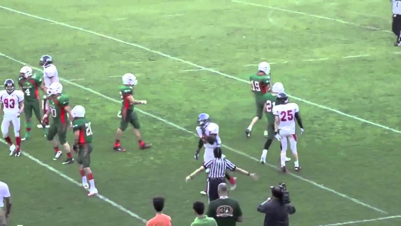 Alexander Germany Bolzano Giants IFL Highlights - YouTube