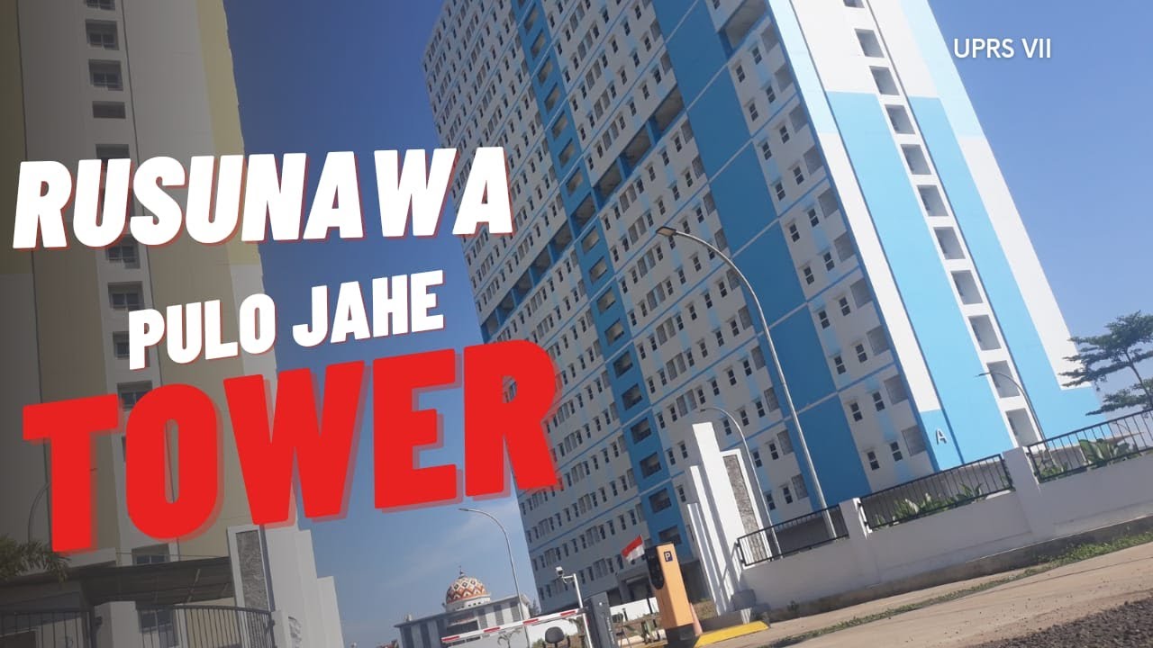 Rusunawa Pulo Jahe tower - YouTube