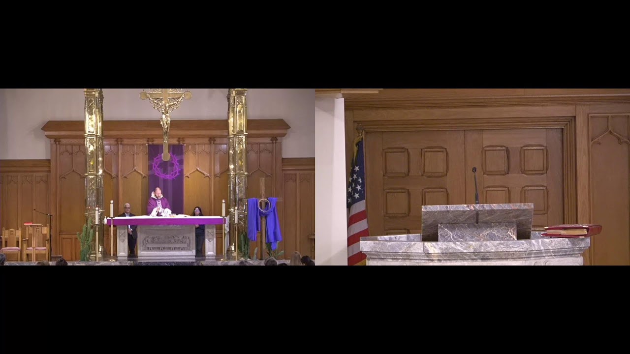 La Santa Misa The 5th Sunday of Lent - YouTube