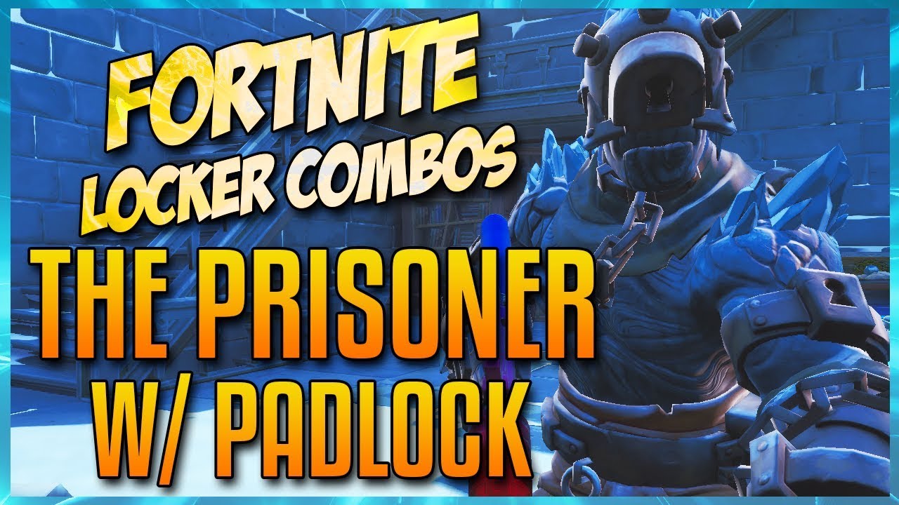 FORTNITE LOCKER COMBOS: THE PRISONER W/ PADLOCK | ICE SCEPTER | WET ...