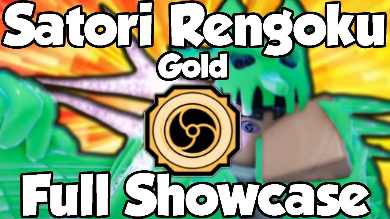 [CODE] SATORI REN FULL SHOWCASE | Shindo Life - YouTube