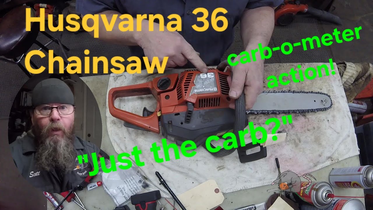 Husqvarna 36 Chainsaw-Just The Carb, Please? - YouTube