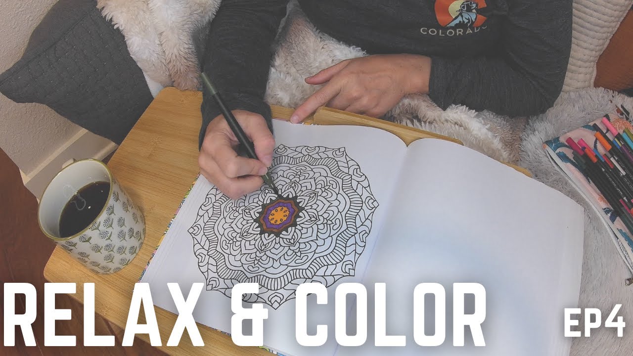 In only 7 minutes you will be stress FREE! Calm Coloring ep.4 ...