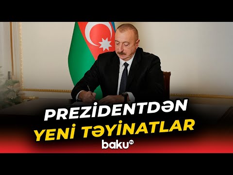 Prezident bu rayonlara yeni icra başçıları təyin etdi
