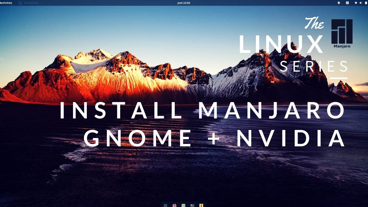 [SOLVED] Cara Install Linux Manjaro + Gnome dengan Nvidia - YouTube
