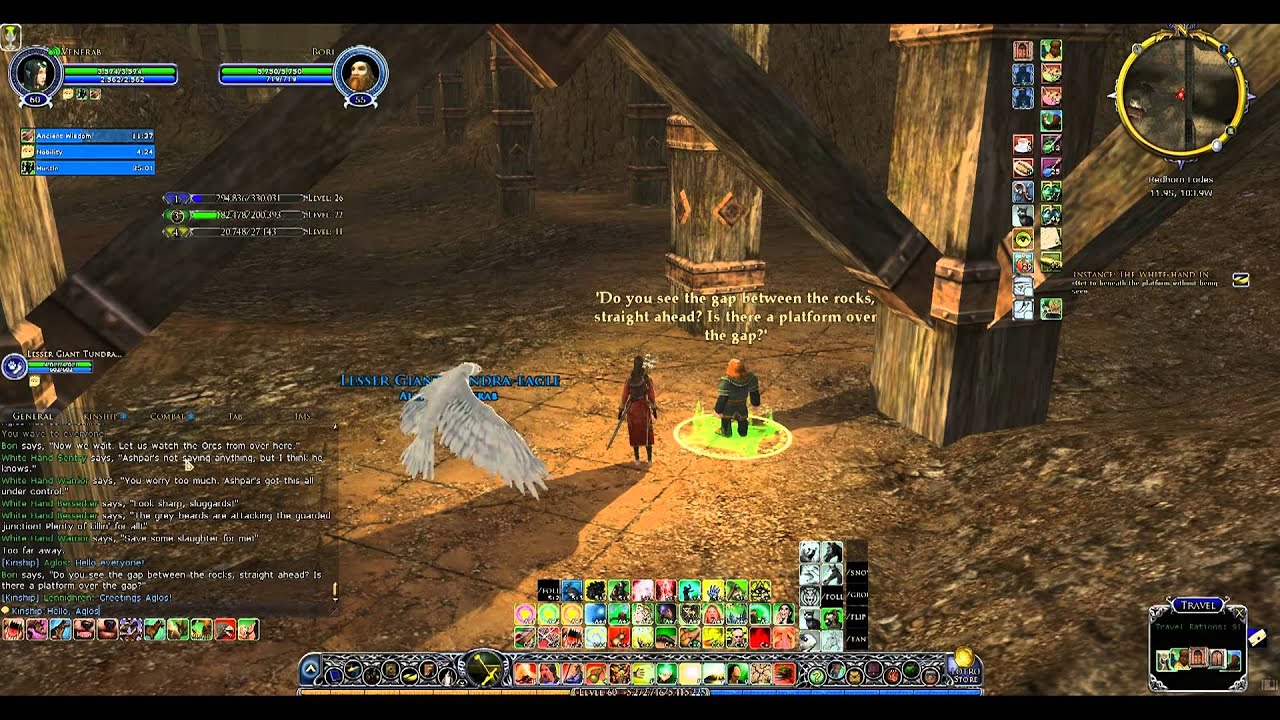 LOTRO Vol. II, Book 3, Chapter 7: The White Hand in Darkness のインスタンス ...