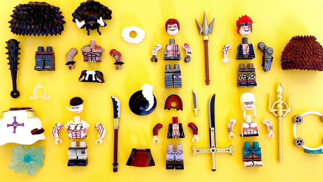 6 Character Strongest Lego One Piece | Katakuri, Kaido, Shirohige ...