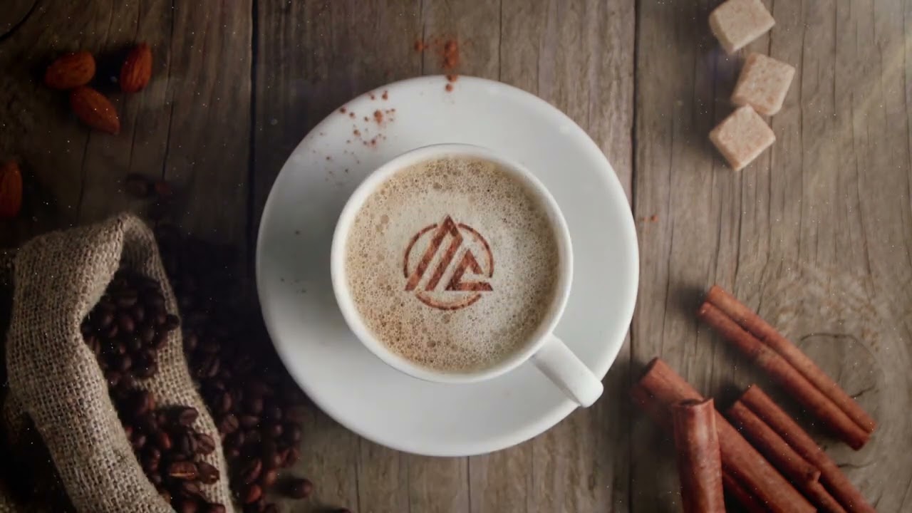 Coffee Logo Animation | After Effects | Animation | 3D | Effects | Logo ...