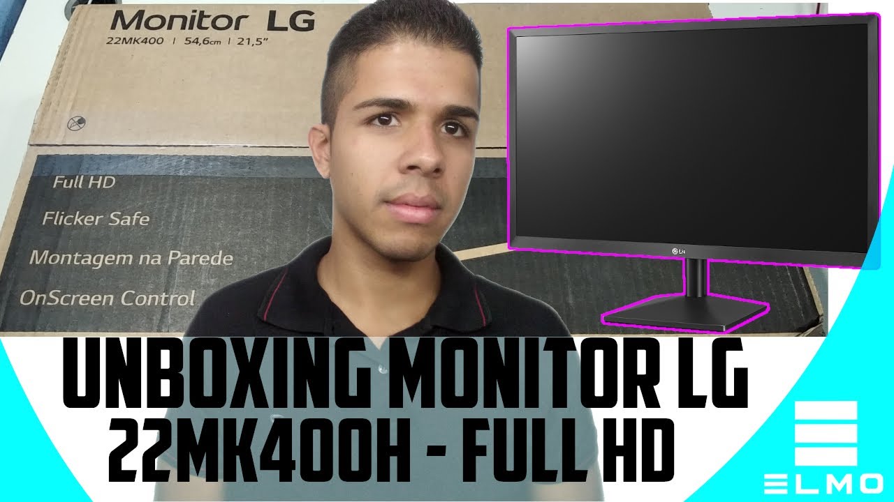 Monitor LED 21,5 LG 22MK400H Full HD | Unboxing e Review - TecElmo ...