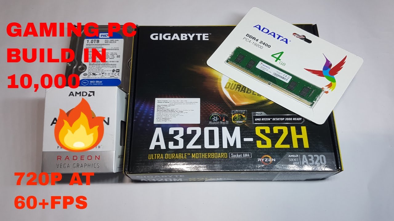 Budget Gaming PC BUILD IN 12k || TECHEONICS - YouTube