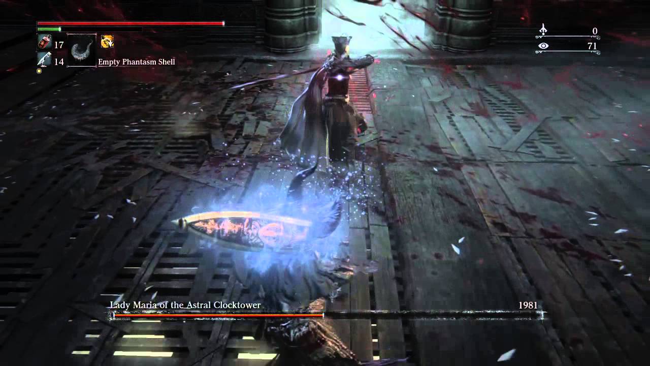 Bloodborne™ - Lady Maria of the Astral Clock Tower - YouTube