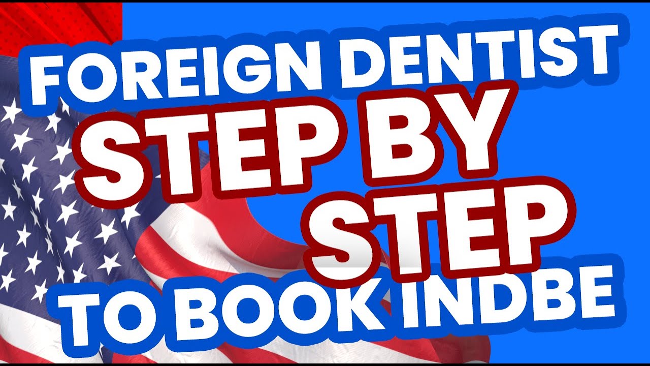 How to book INBDE at Prometric - Step by step guide to foreign trained ...